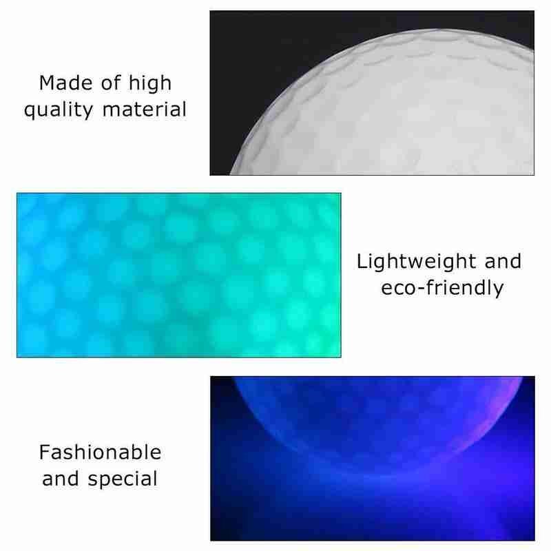 Luminous Golf Ball Rubber Golf Led Often Bright Ba... – Grandado