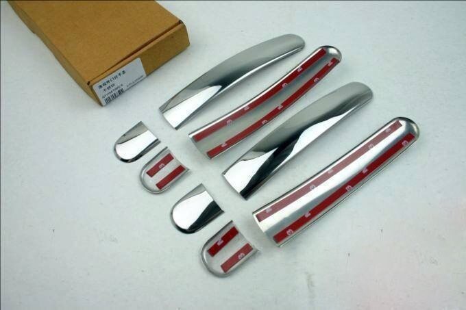 ABS Chrome DEURGREEP COVER Voor VW Tiguan (8 st) – Vicedeal ABS Chrome DEURGREEP COVER Voor VW Tiguan (8 st) – Vicedeal