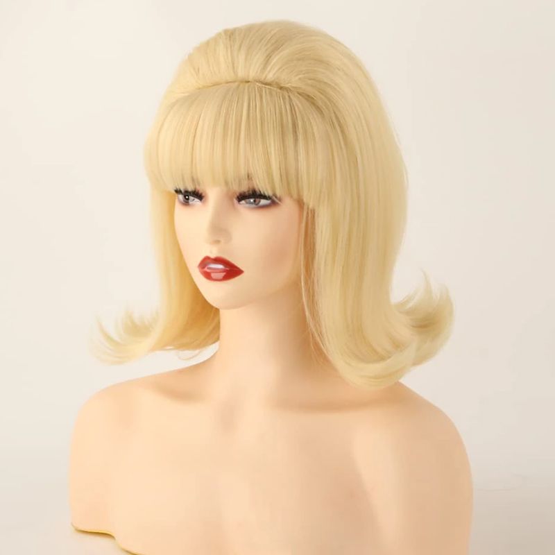 HAIRJOY Synthetic Hair Women Flip Wigs 70s Pinup P... – Grandado