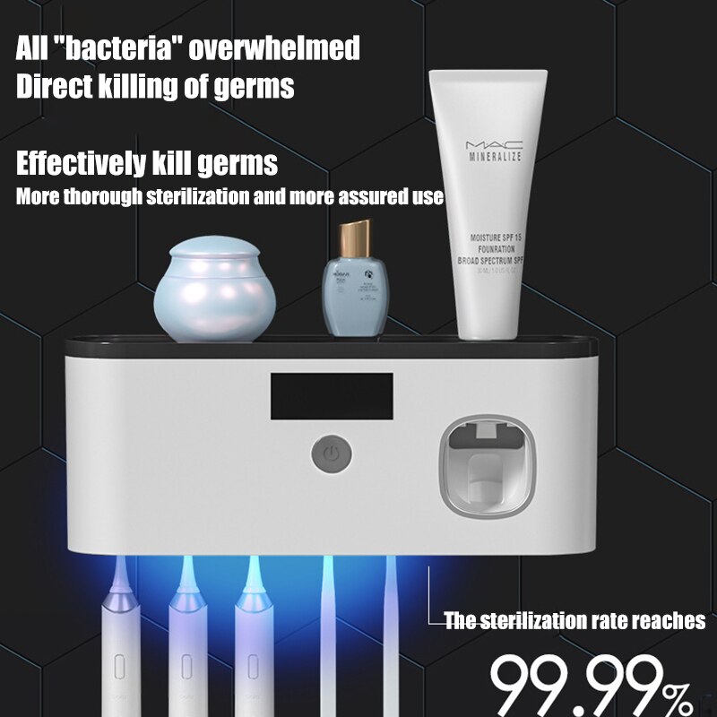 Smart UV Cleaning Toothbrush Home Bathroom Disinfe... – Grandado
