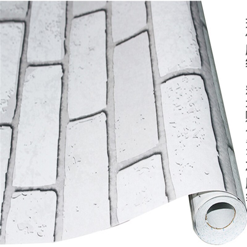 Zelfklevende Wallpaper3D Drie-Dimensionale Wit Pat... – Grandado