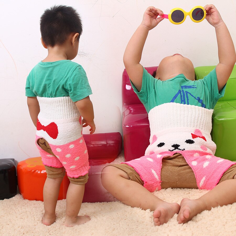 Baby split pants shorts Kawaii Cartoon Elastic Hig... – Grandado