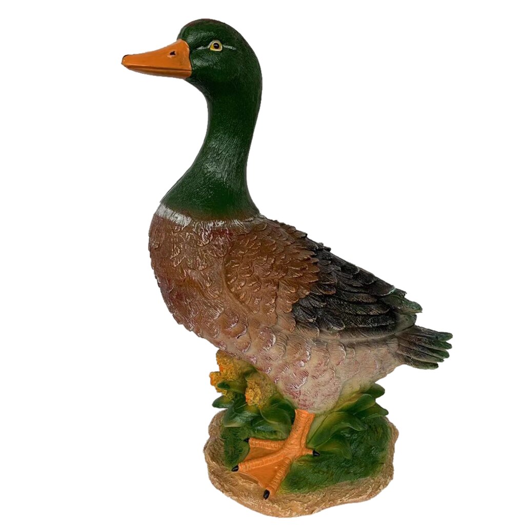Garden Decor Outdoor Resin Duck Statue Lifelike Du... – Grandado