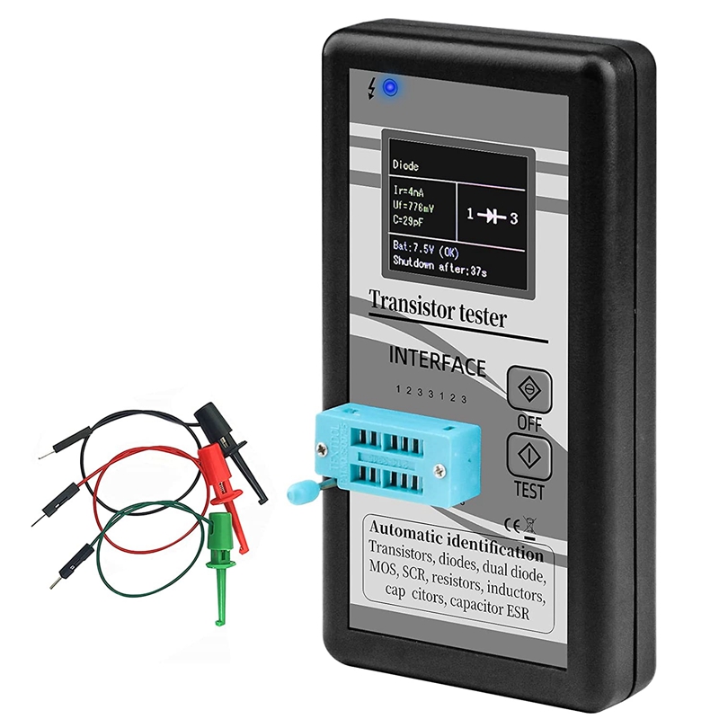 Top M328 Transistor Tester Diode Triode Capacitanc... – Vicedeal