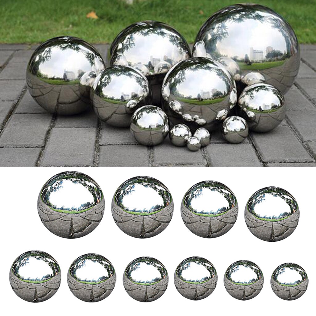 1 Pc Rvs Spiegel Gepolijst Bol Holle Ronde Bal Hom... – Grandado