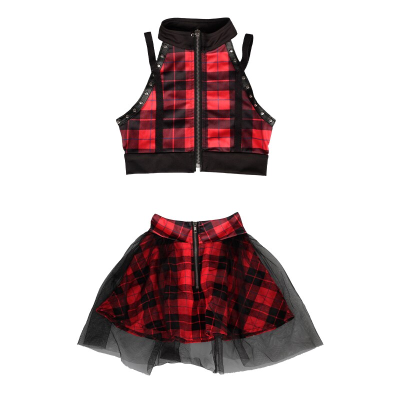 Children Hip Hop Costume Girls Stage Performance C... – Grandado