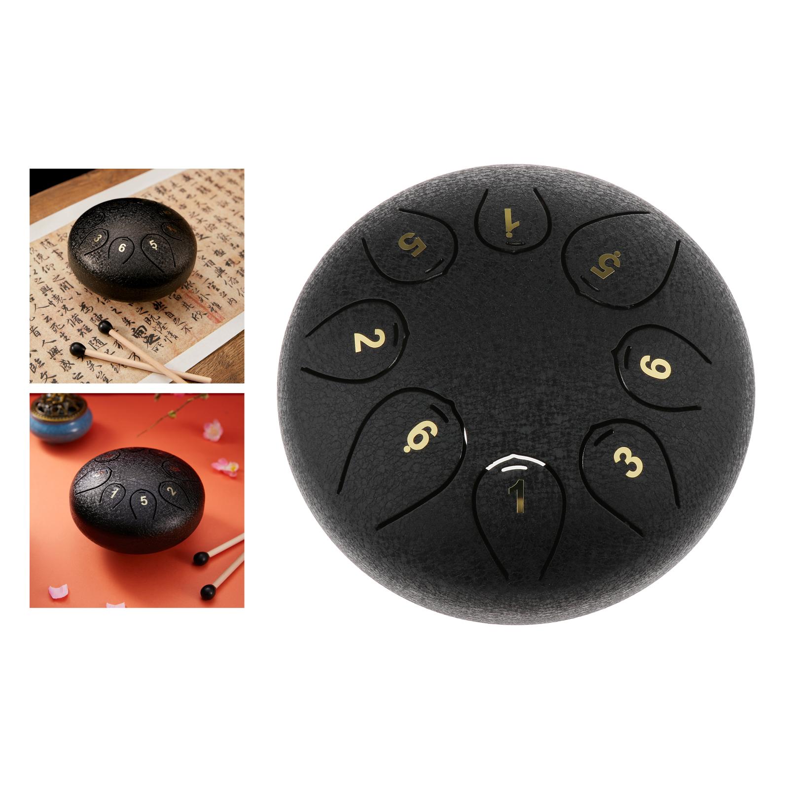 Mini Steel Tongue Drum Handpan Drumsticks Music Bo... – Vicedeal