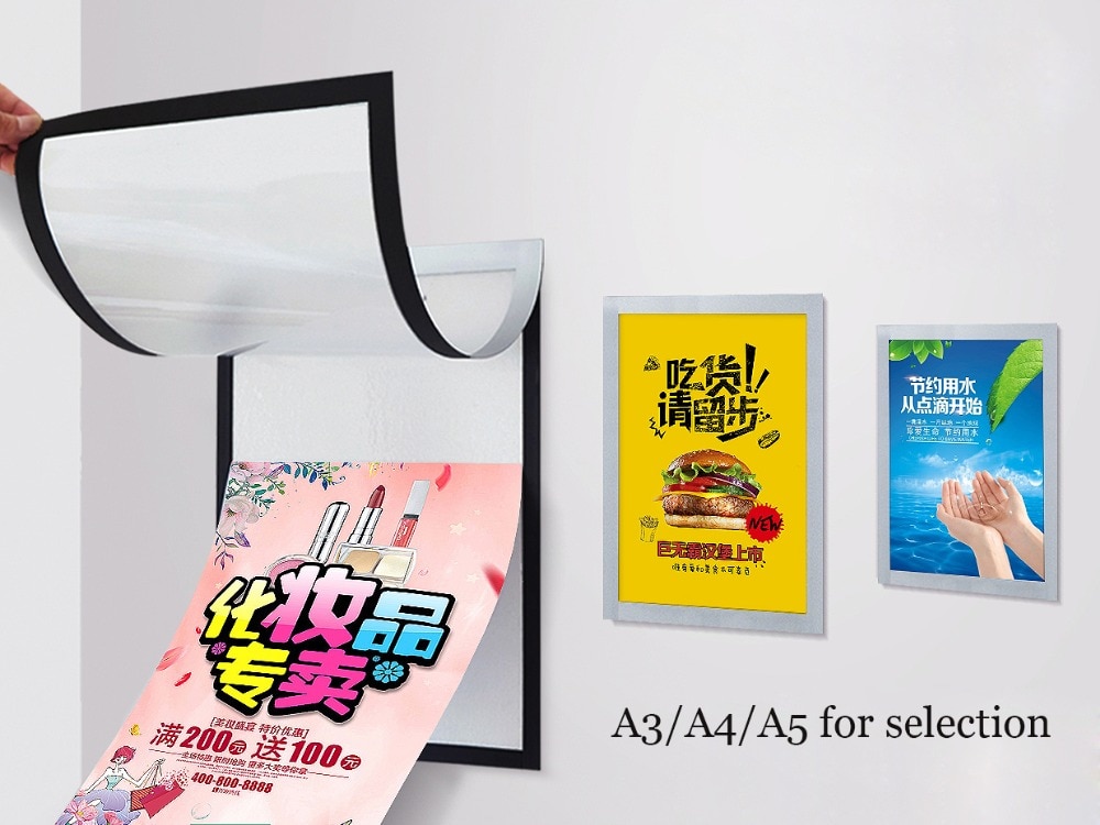 Magnetic Picture Poster Frame Announcement Paper T... – Vicedeal
