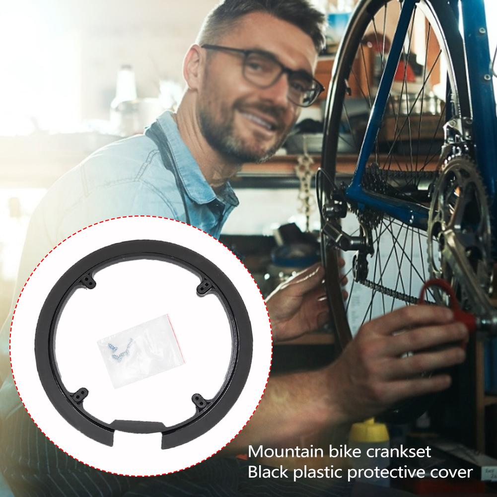 Mountain Bicycle Sprocket Chainring Guard Black Cr... – Grandado