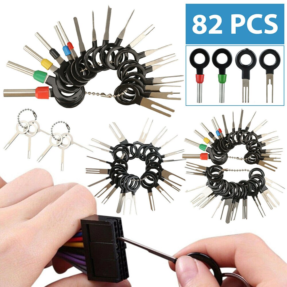 82Pcs Automotive Terminal Wire Terminal Removal To... – Vicedeal