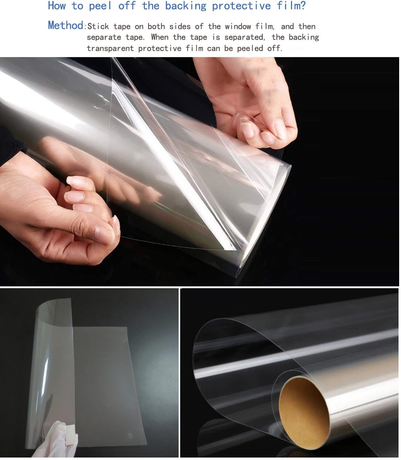 Transparent Self-Adhesive Dry Erase Board for Offi... – Vicedeal