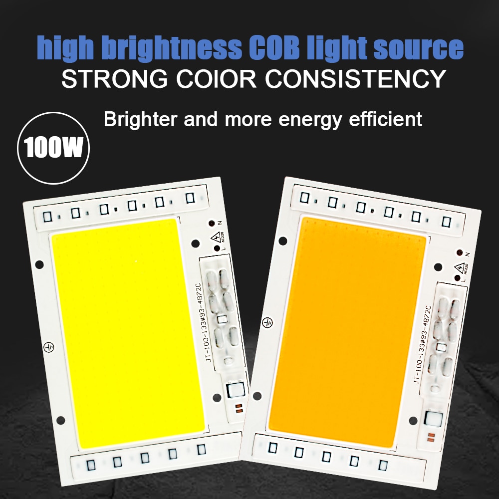 15w/20w/30w/50w/100w led cob chip 220v smart ic in... – Grandado