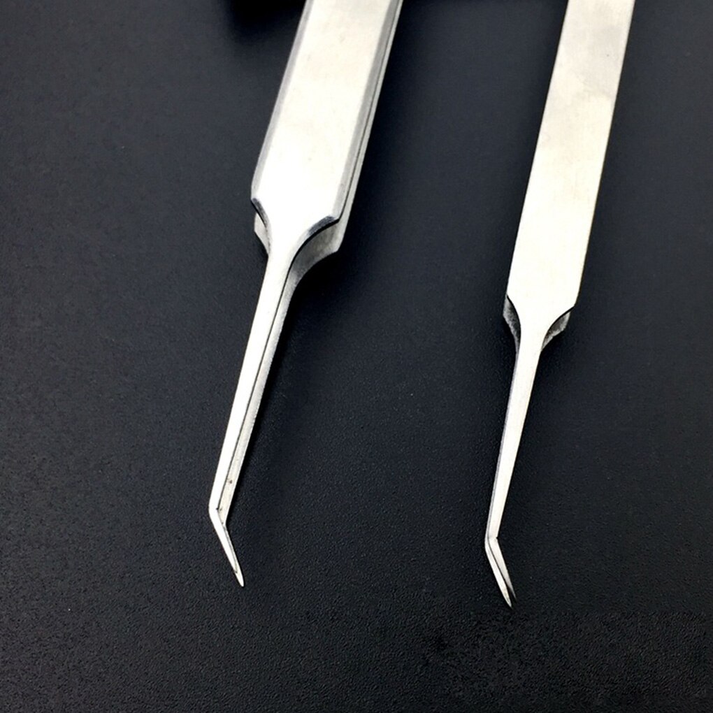 Handige roestvrijstalen rechte gebogen mee-eter ac... – Vicedeal