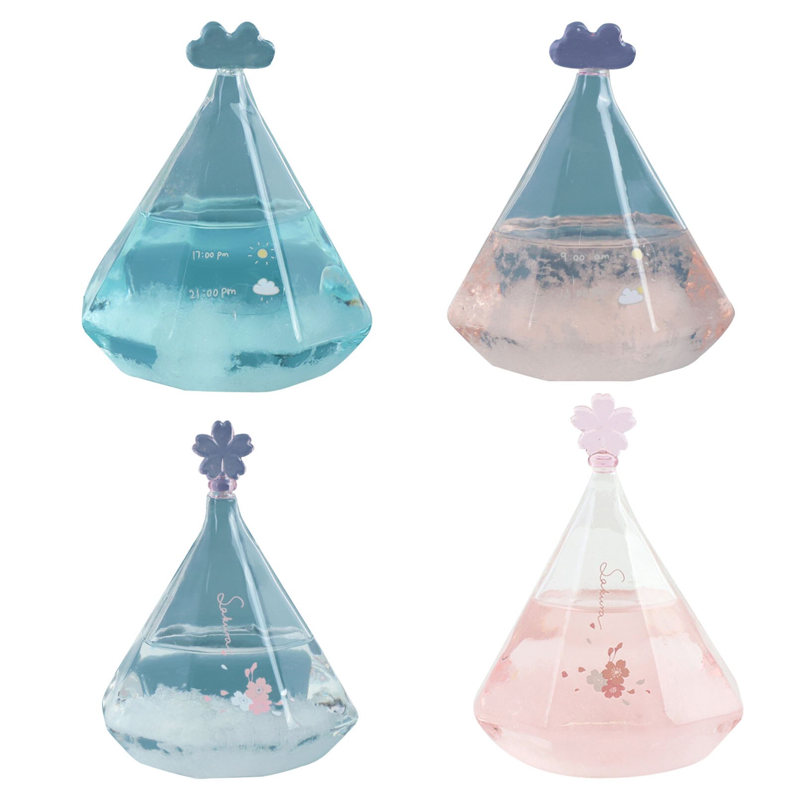 Storm Glass Gorgeous Weather Forecast Bottle For D... – Grandado
