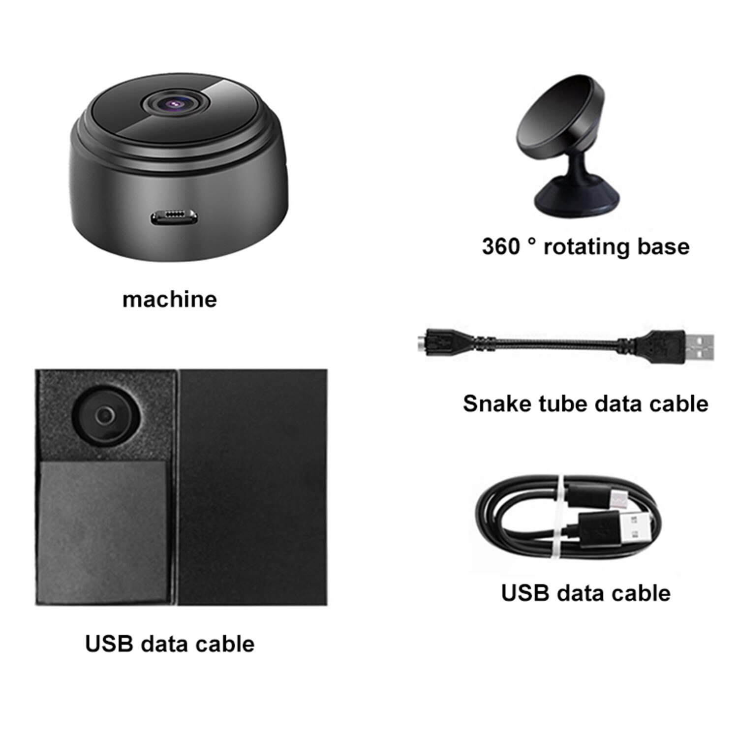 A9 Hd 1080P Mini Home Security Camera Wifi Ir Nachtzicht Camcorder 360 A9 Hd 1080P Mini Home Security Camera Wifi Ir Nachtzicht Camcorder 360