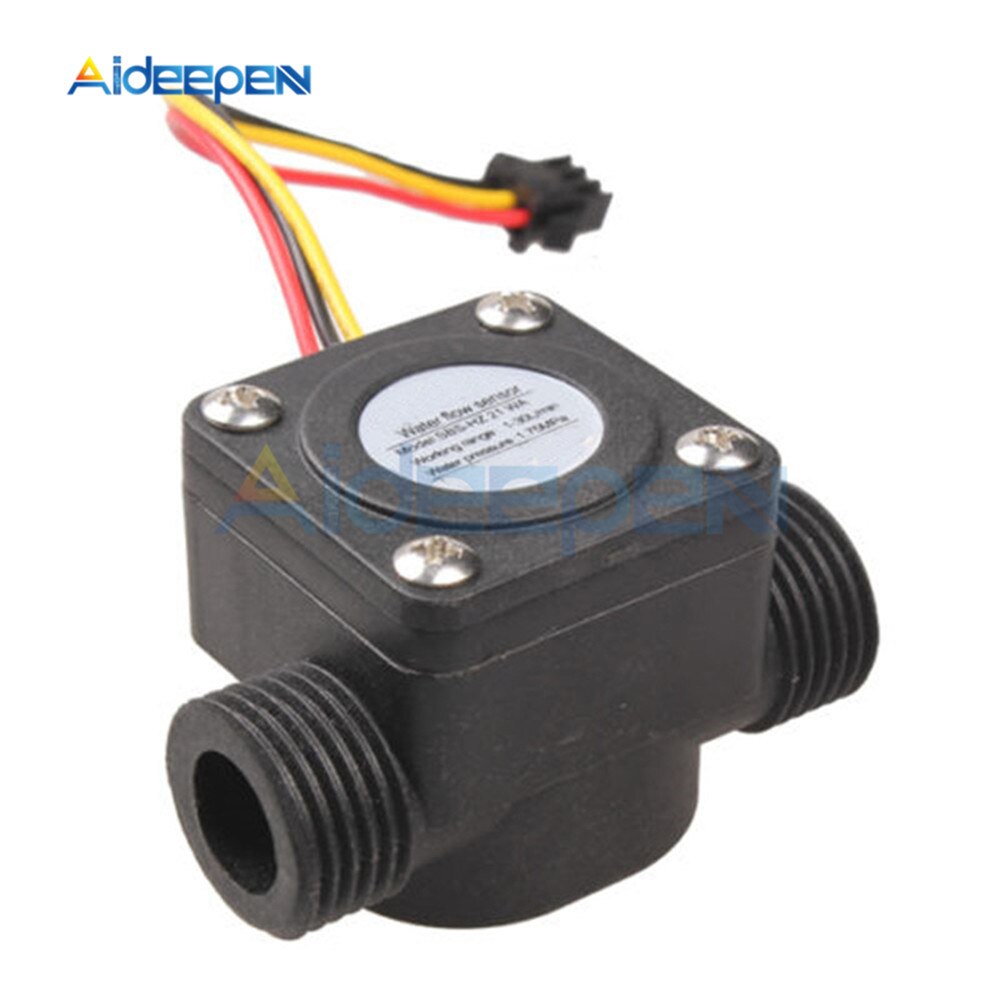 G1 /2 4 Points Water Flow Sensor Hall Control mach... – Grandado