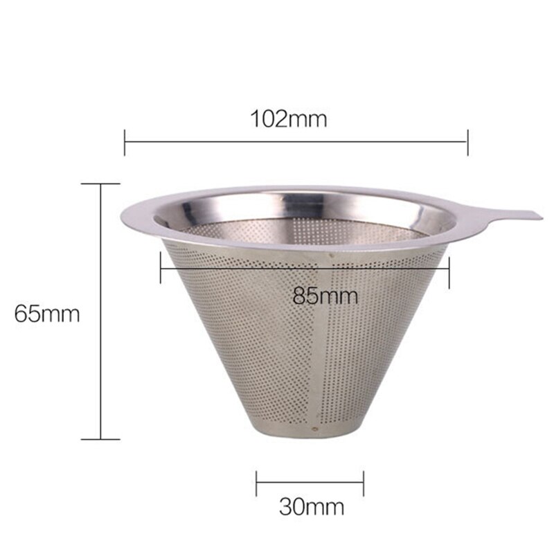 Rustfritt stål mesh te infuser kopp sil filter fil... – Grandado