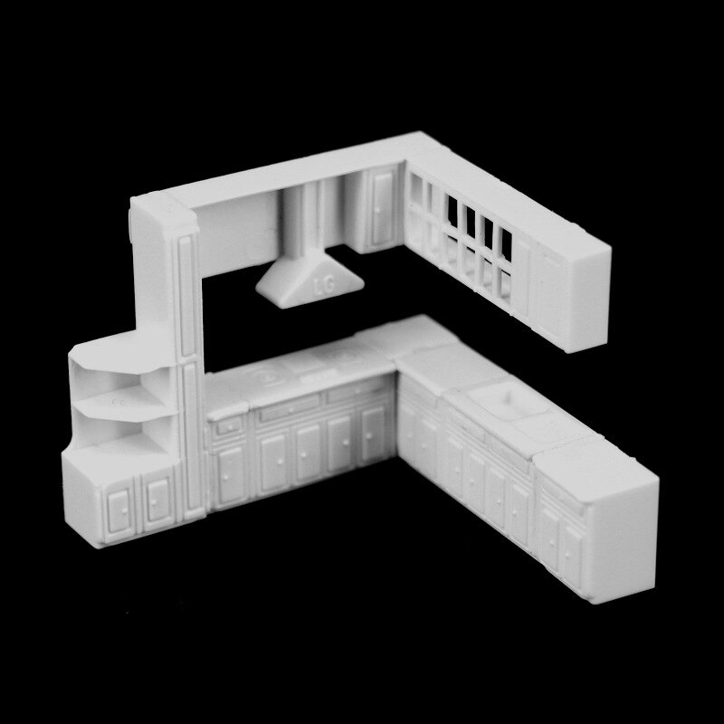 Scale 1/50 1/75 Miniature Kitchen Cupboard Model S... – Vicedeal