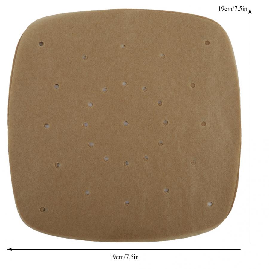 7.5in Perforated Square Steamer Paper Liners for O... – Grandado