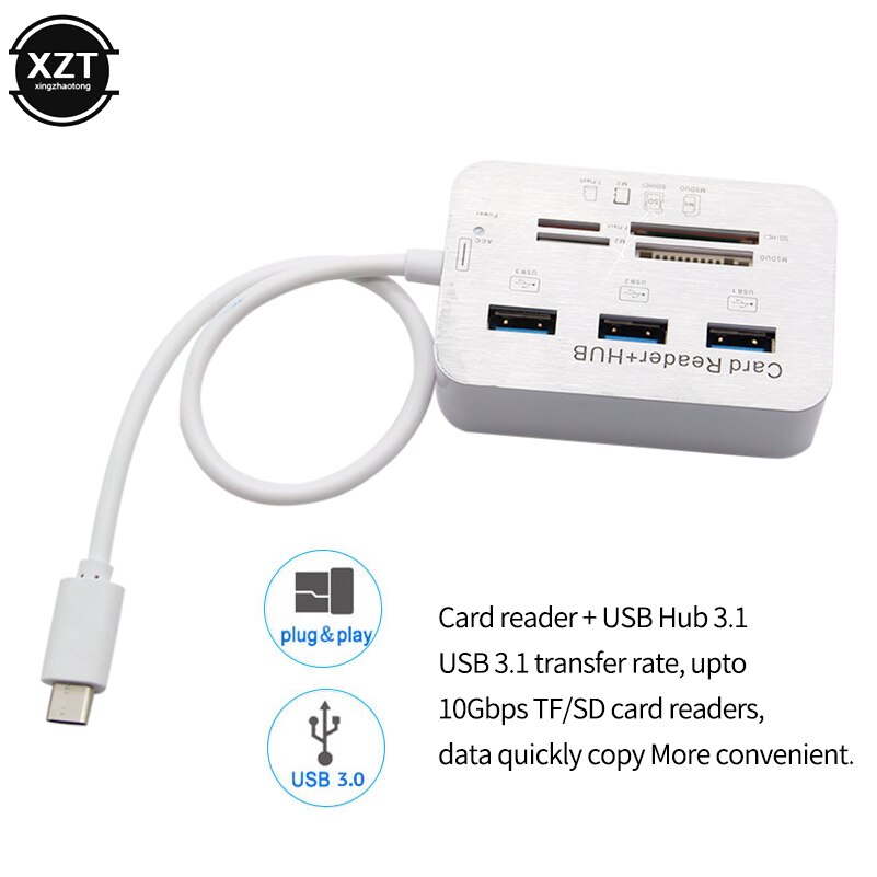 Hub usb 3.0 ports type c, répartiteur usb 3.0 port... – Grandado