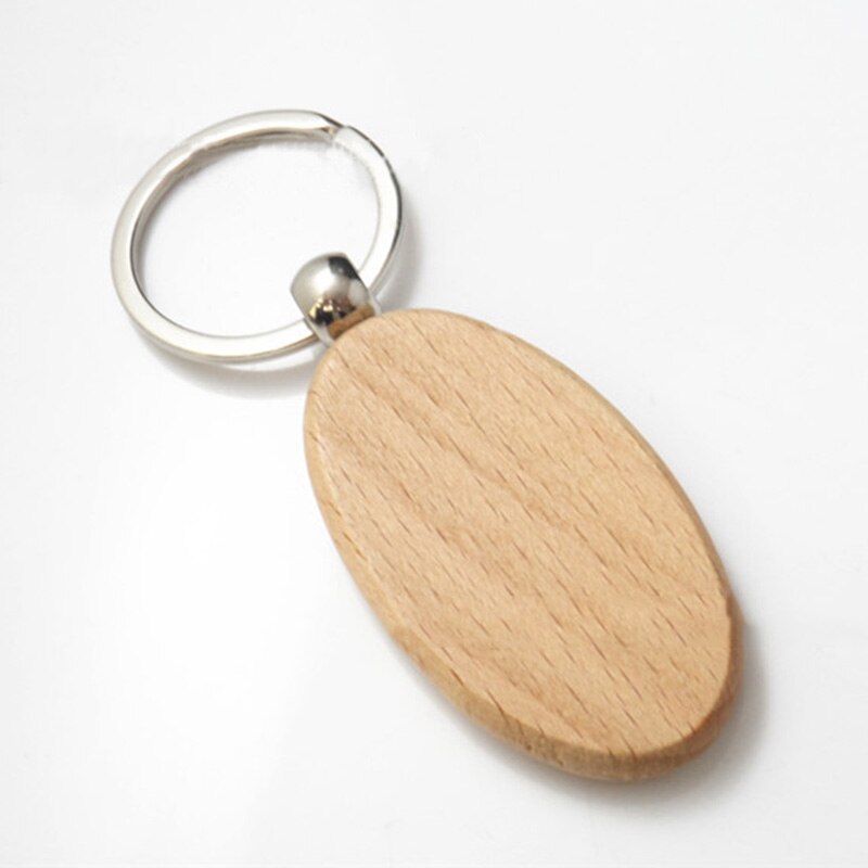 5 kpl tyhjä puinen avaimenperä tee itse puu avaime... – Grandado