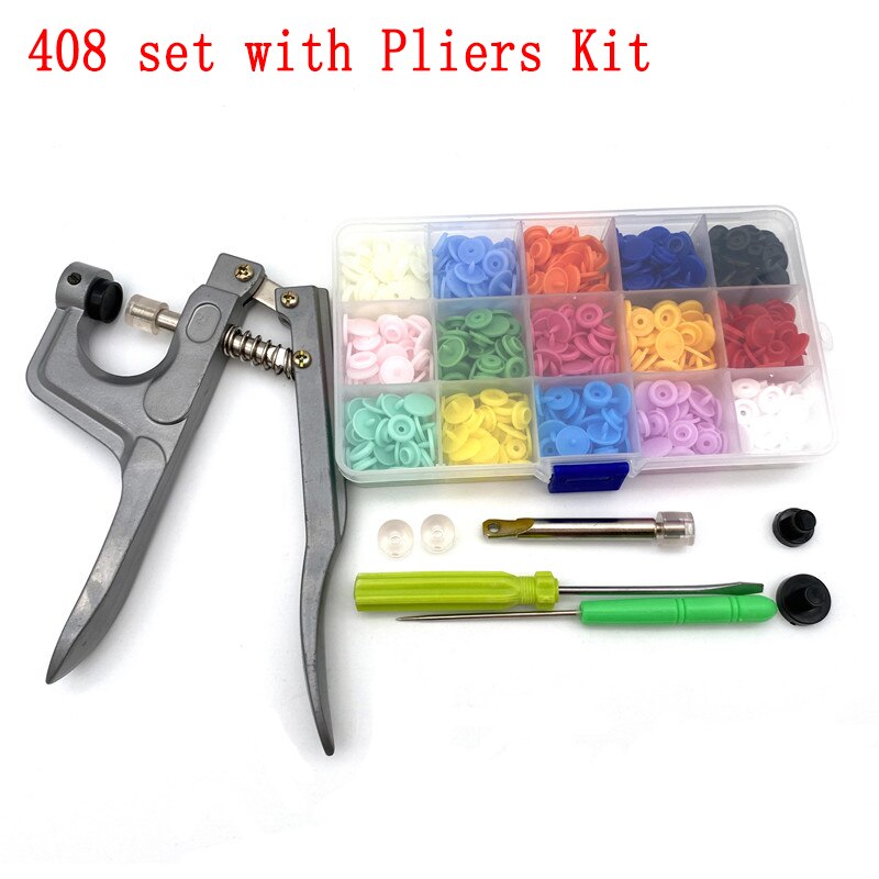 150/360/408 Set T5 Plastic Drukknoop Met Snaps Tan... – Grandado