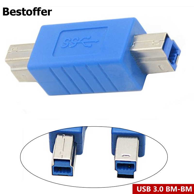 Blau Konverter USB 3,0 B Stecker-stecker High Spee... – Grandado