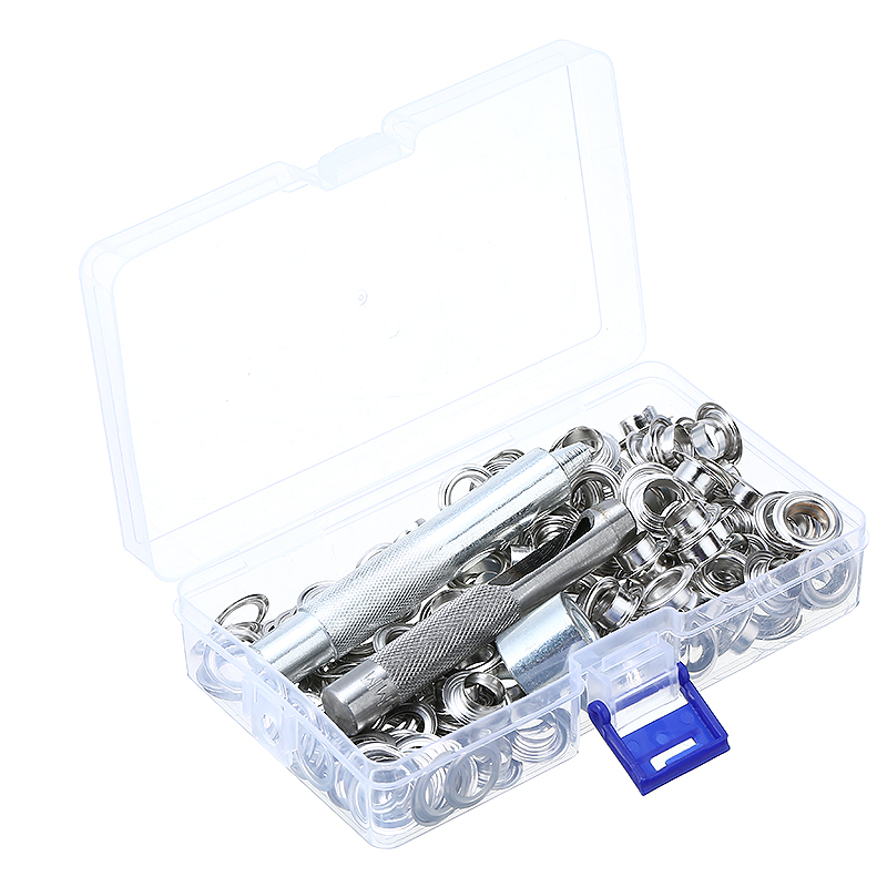 100Pcs Metalen Oogjes Set + Installatie Gereedscha... – Grandado