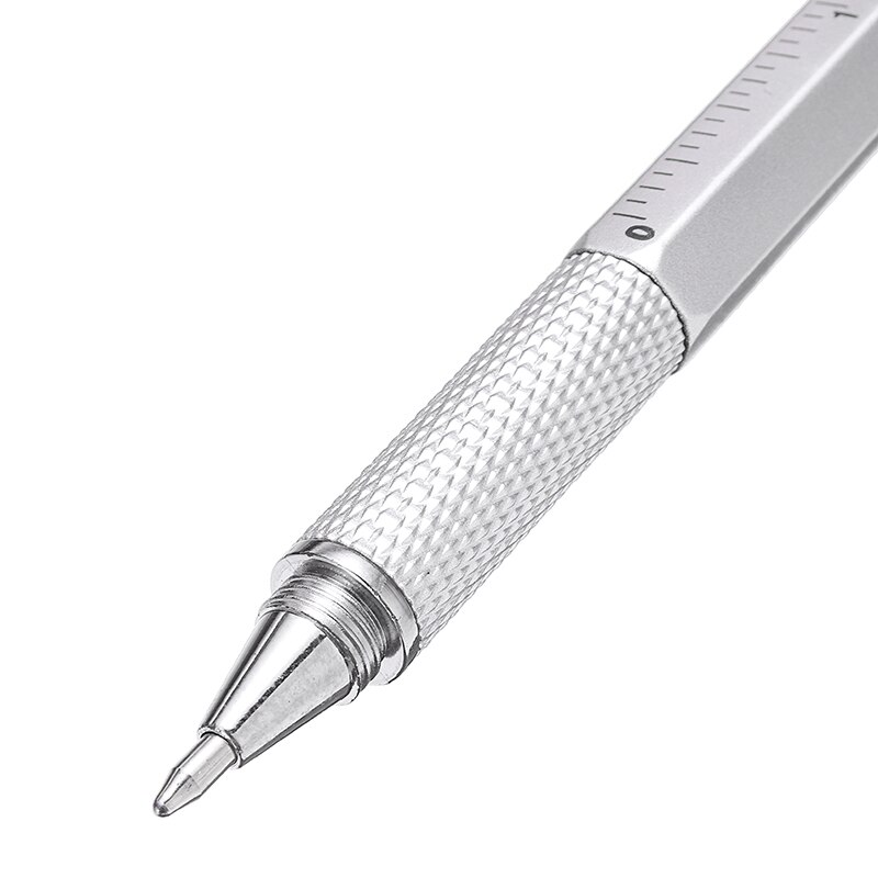 Durbale Multi Tool Ballpoint Pen 6-in-1 Metal Cons... – Vicedeal