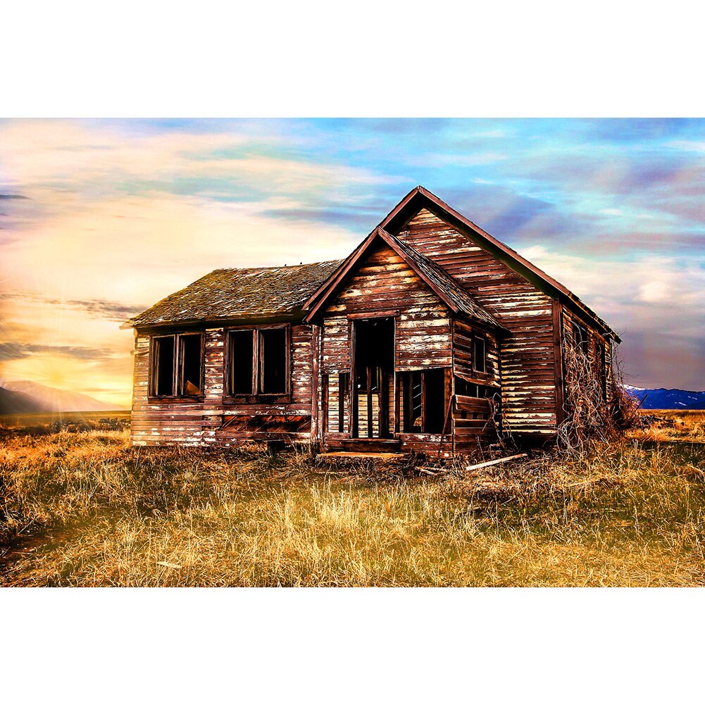 1000pcs Log Cabin Paper Puzzles Assemble Jigsaw St... – Grandado