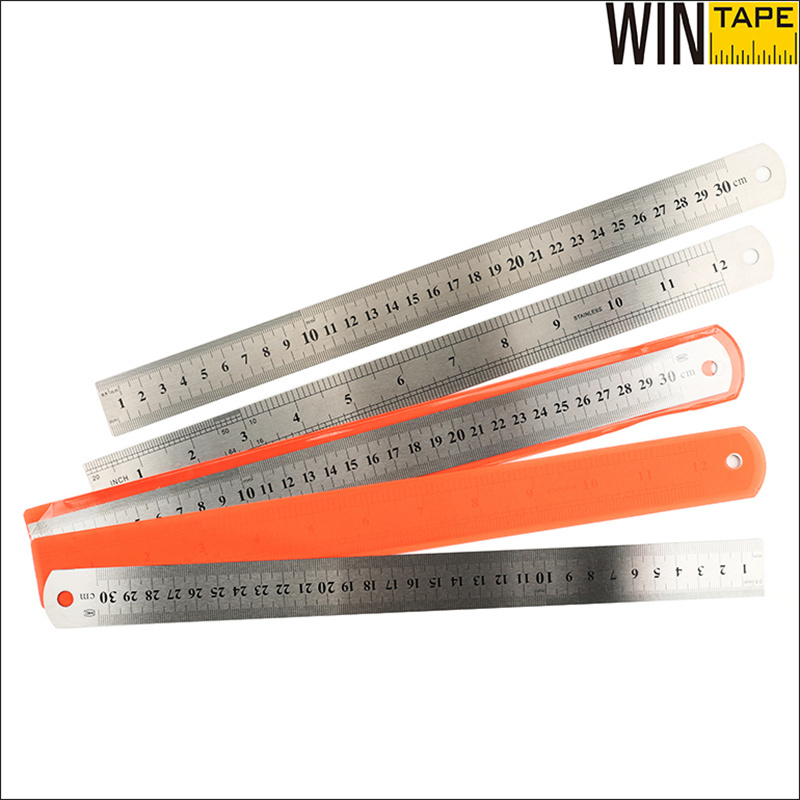 WINTAPE Stainless Steel Straight Ruler Double Side... – Grandado