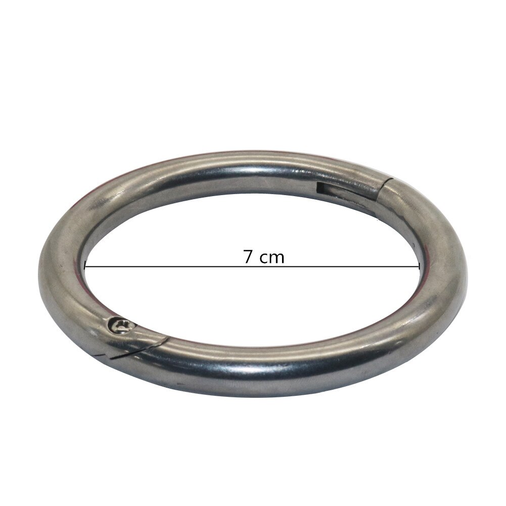Cattle traction ring Large Circle Stainless Steel ... – Grandado