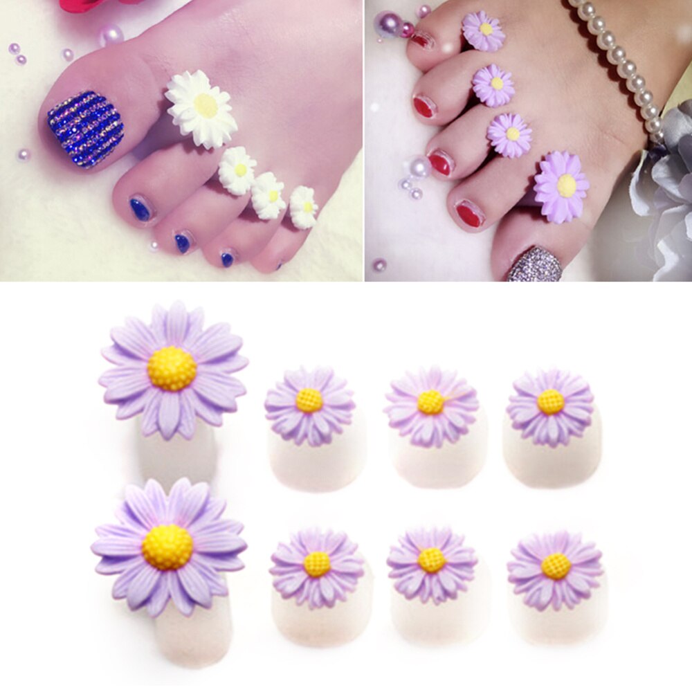 Daisy Flower Silicone Teenseparators Toe Spacers P... – Vicedeal