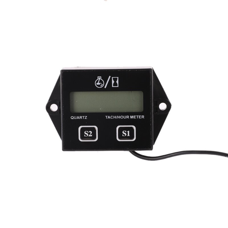 Digital Tachometer Engine Tach Hour Meter Gauge In... – Grandado