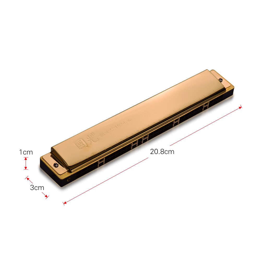 28 Gat Breed Scala Harmonica Sleutel Van C Tremolo... – Grandado