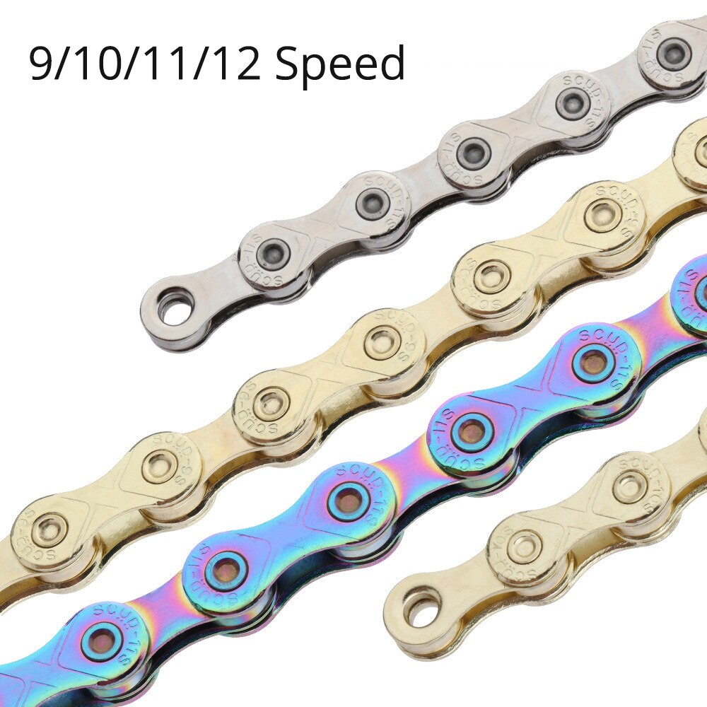 SCUD Mtb Bike Chain 9 10 11 12 Speed Mountain Road... – Grandado