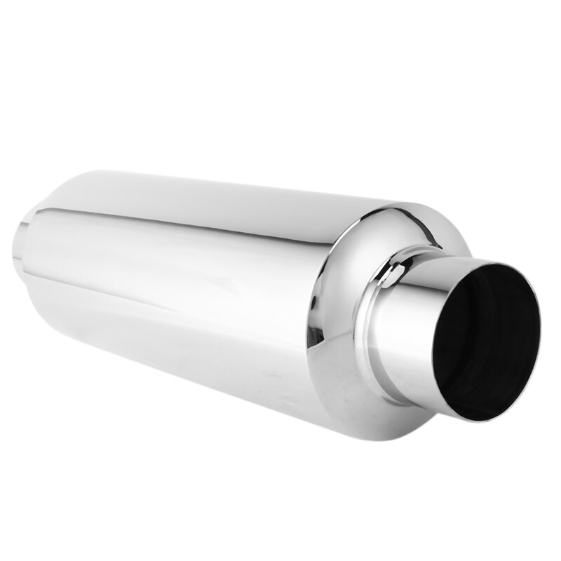 Car Exhaust Muffler 2.5 Inch Inlet Stainless Steel... – Grandado