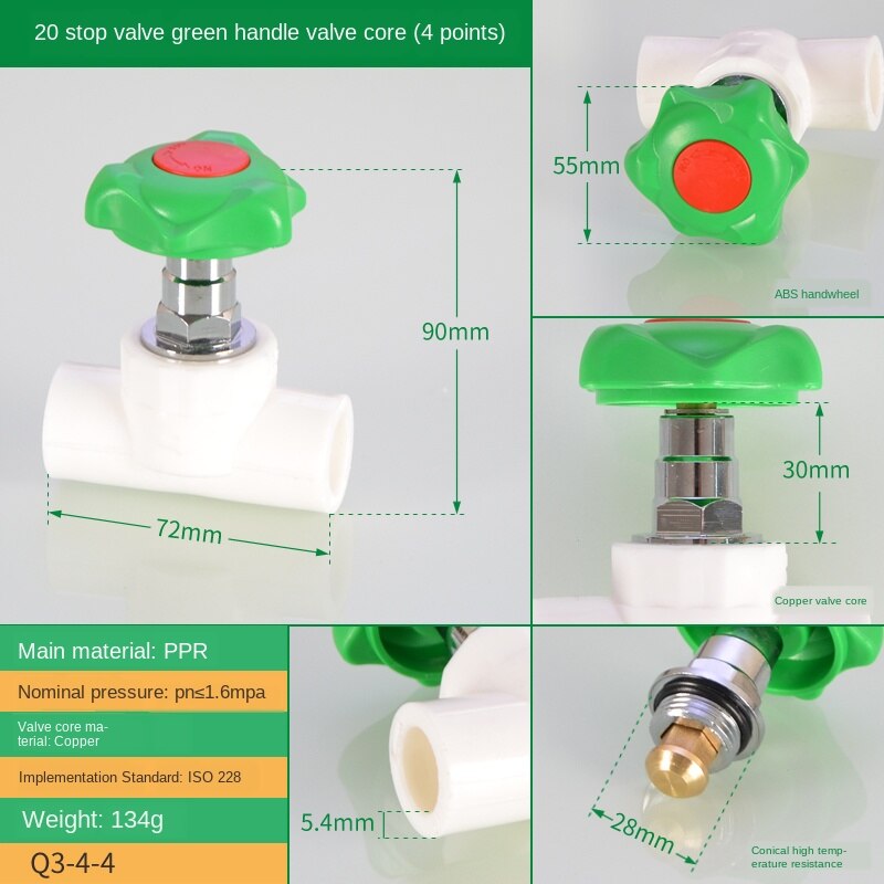 PPR -melt tap wasser rohr fittings joint 1/2 IN 3/... – Grandado