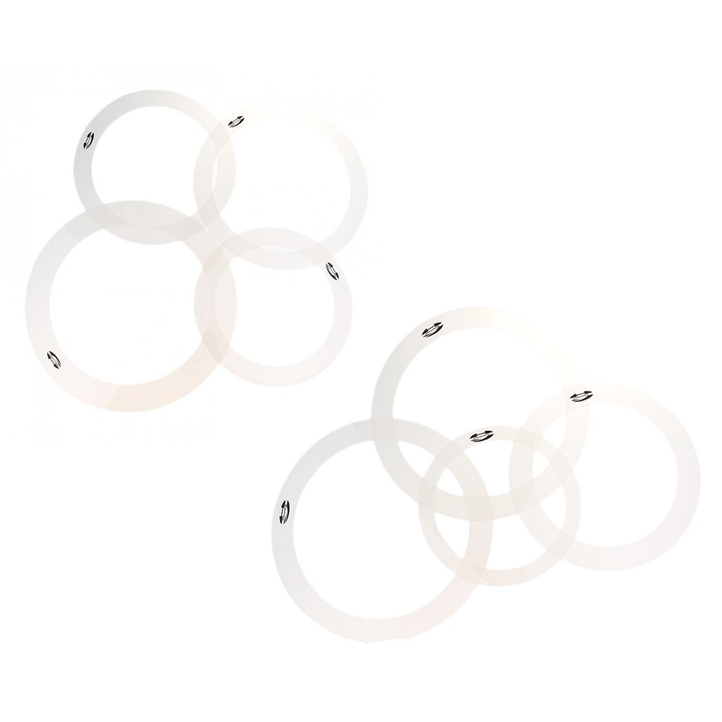 2 sarjaa rummun äänenvaimennin vaimennusrenkaat ly... – Grandado