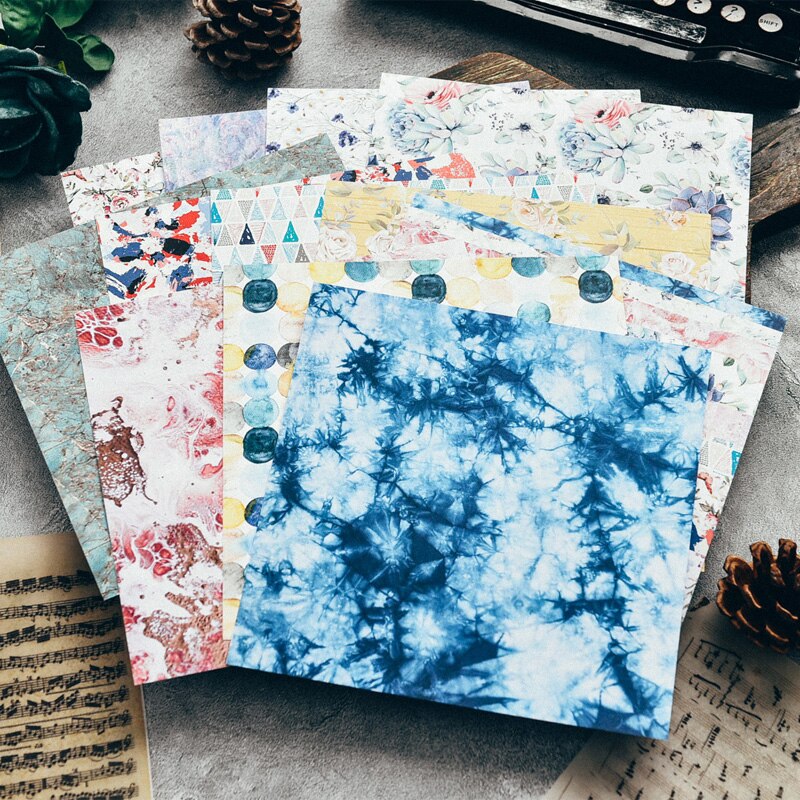 KLJUYP 12 Sheets Spoil the light Scrapbooking Pads... – Grandado