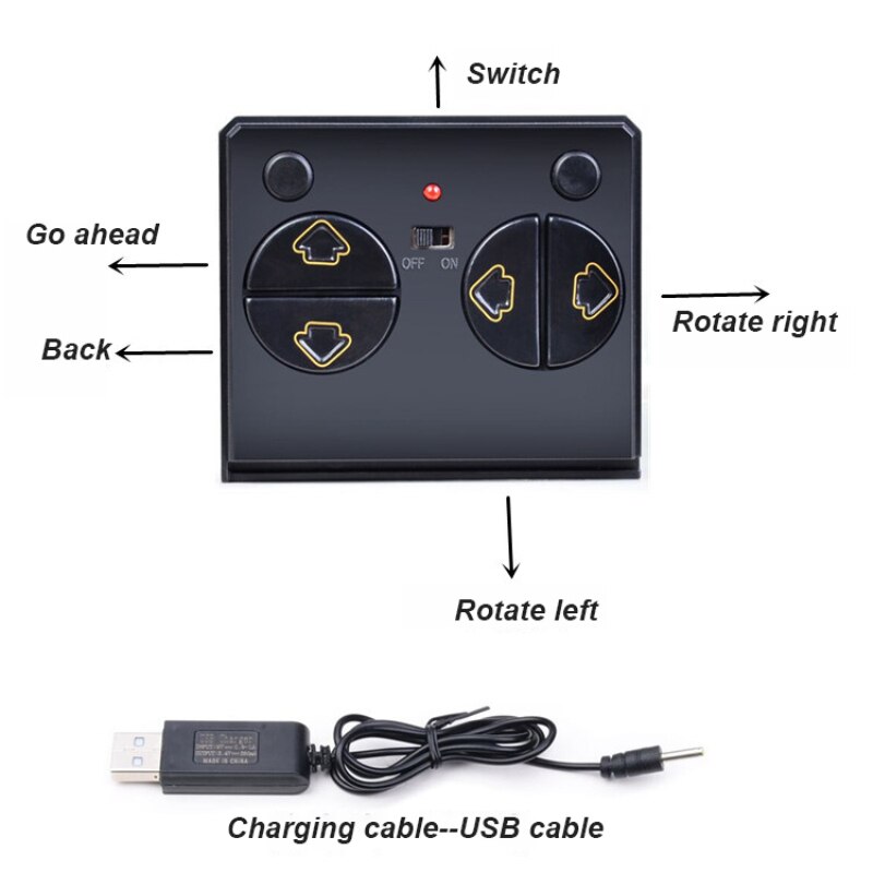 2.4G Mini Remote Control Aircraft Carrier Cruiser ... – Grandado