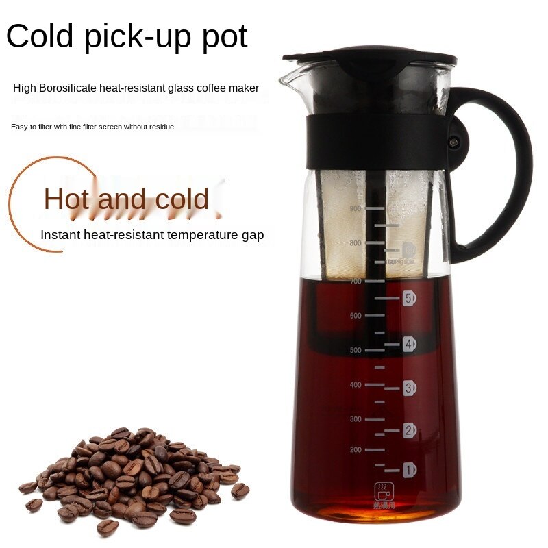 Glass Brewing Cold Extraction Pot with Fine Filter... – Grandado