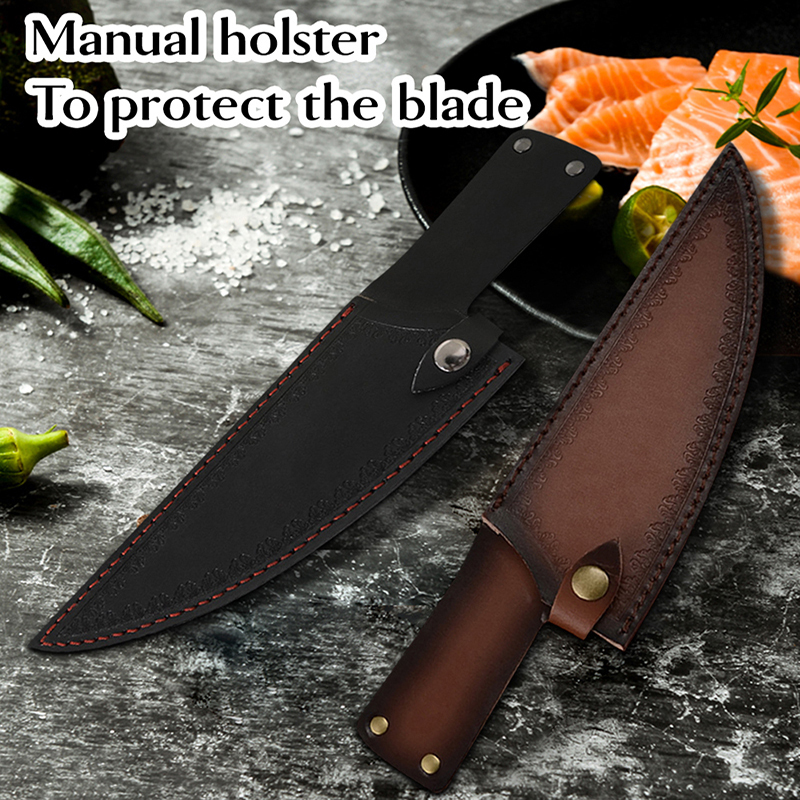 1PC Knife Sheath Cover Case Leather Scabbard Chef ... – Vicedeal