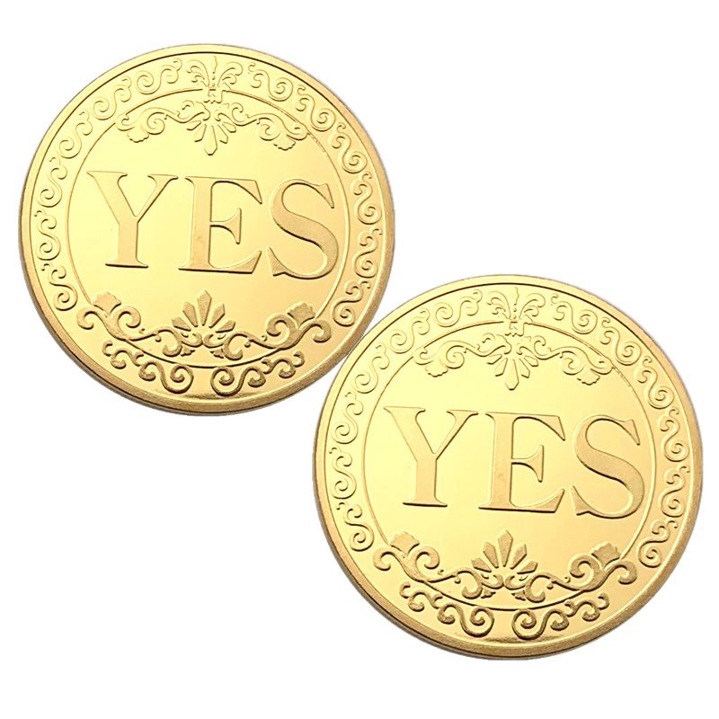 Floral Two-sided YES Letter Ornaments Collection A... – Grandado