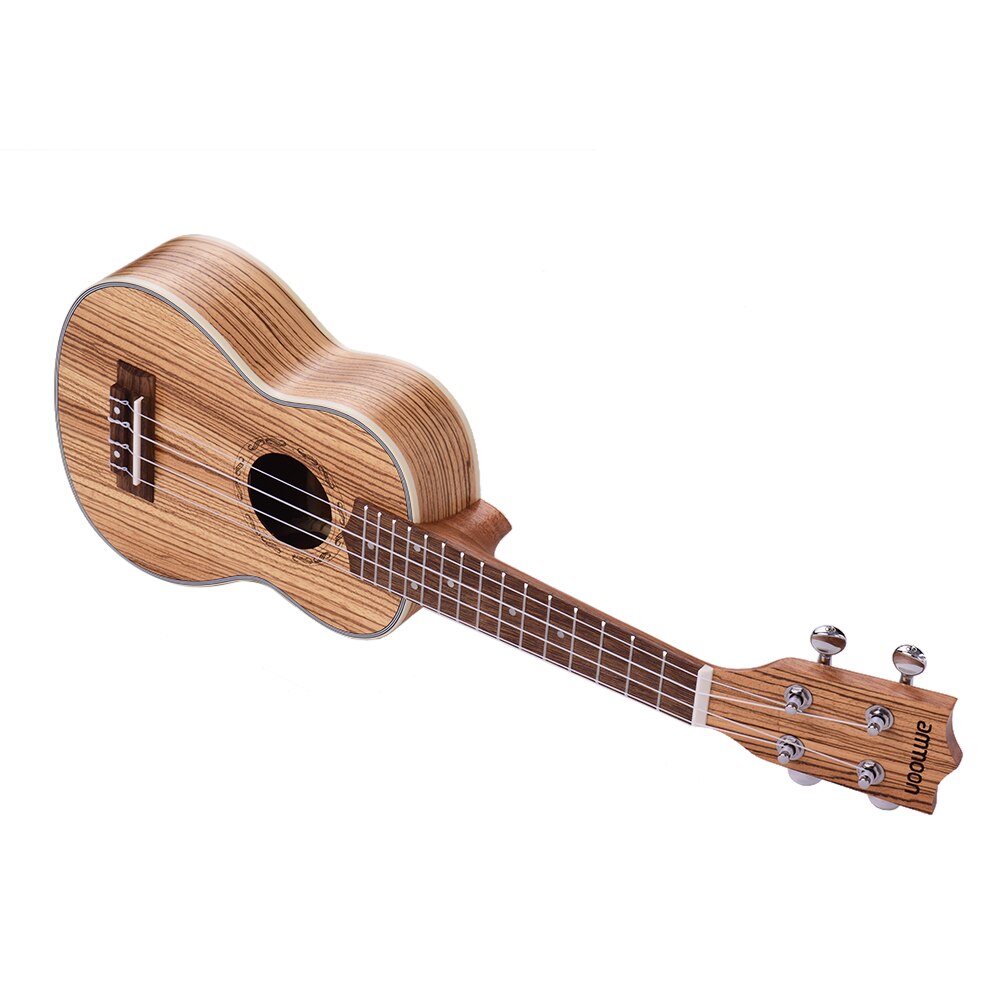 Ammoon 21" Acoustic Ukulele Zebra wood 15 Fret 4 S... – Grandado