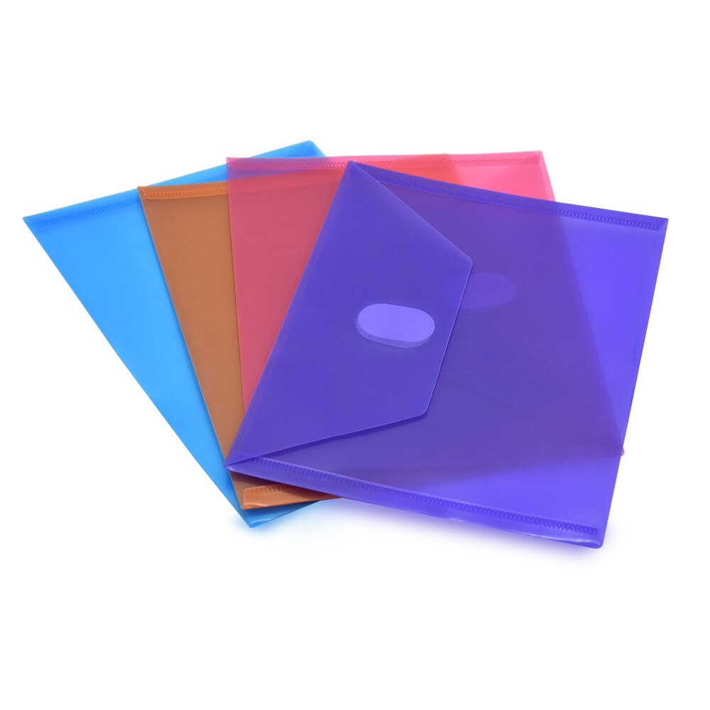 4pcs/set Clear Plastic Small Folders with Hook &am... – Grandado