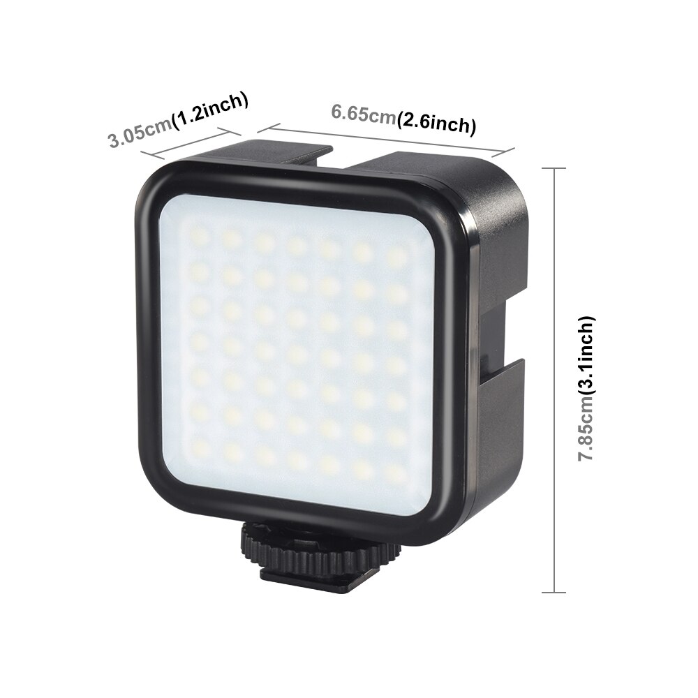 36 LED 5W Video Light Cold Shoe Lamp Vlog Fill Lig... – Grandado