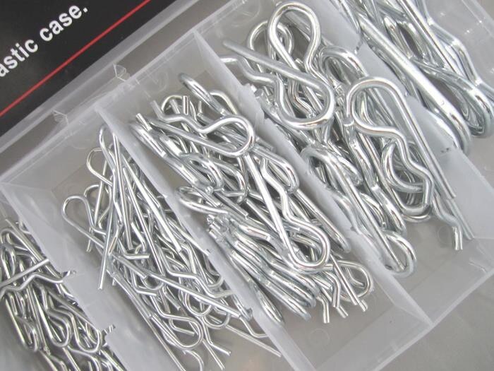 150 stks/doos R-type splitpen/wave pin/B type pin/... – Vicedeal