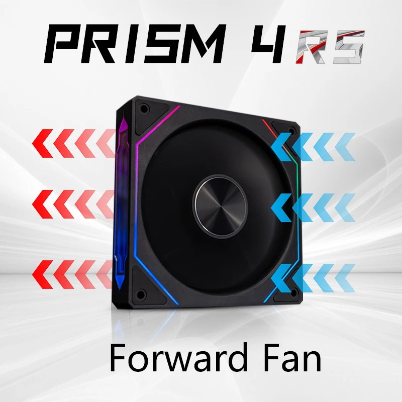 PRISM 4 RS Computer Case Fan 12cm ARGB 4 Pin Quiet... – Grandado