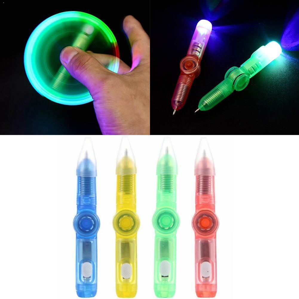 LED Spinning Pen Ball Pen Fidget Spinner Hand Top ... – Vicedeal
